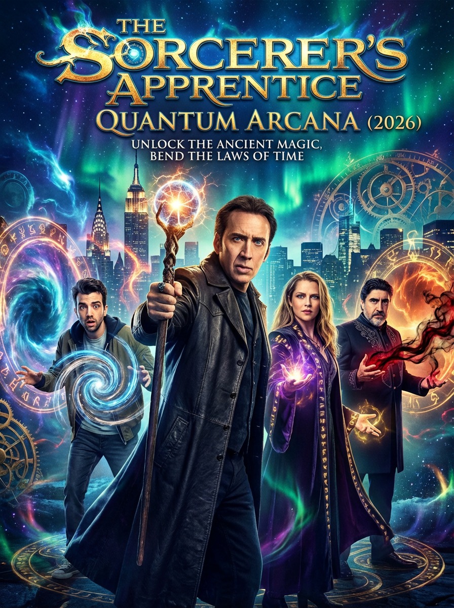 Movie - 🎬 The Sorcerer's Apprentice: Quantum Arcana (2026) 👉 Starring ...