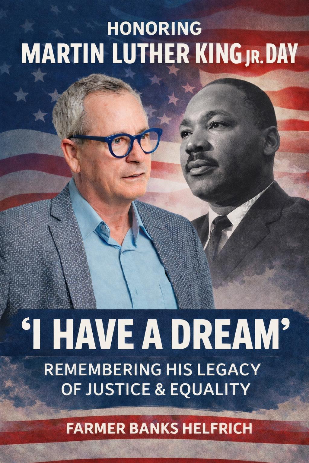 Farmer - Today we honor the life and legacy of Dr. Martin Luther King ...