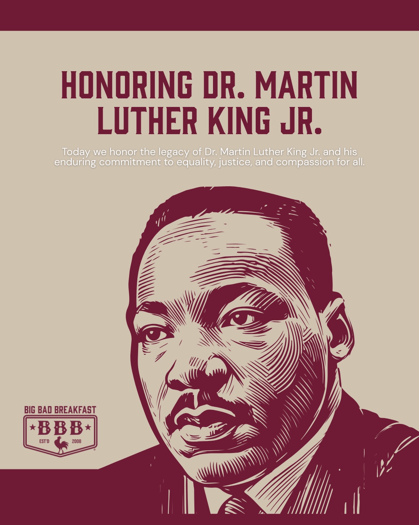 Big - Today we honor and remember Dr. Martin Luther King Jr.’s legacy ...