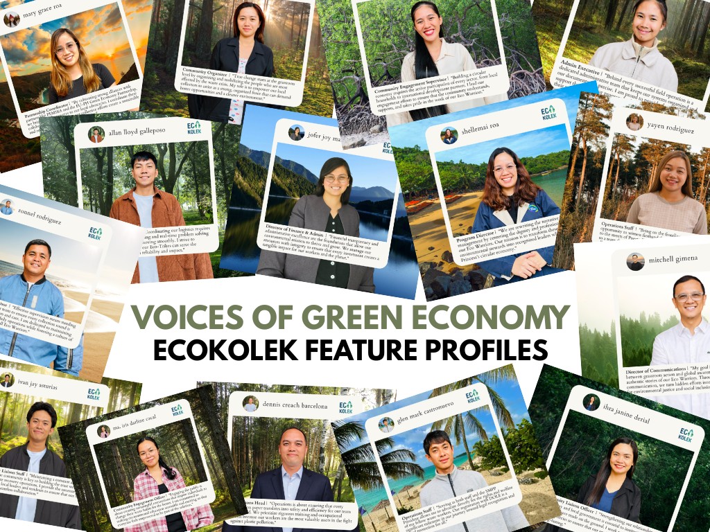 Project - 🌍 VOICES OF GREEN ECONOMY: Meet the Hearts Behind Eco-Kolek ♻ ...