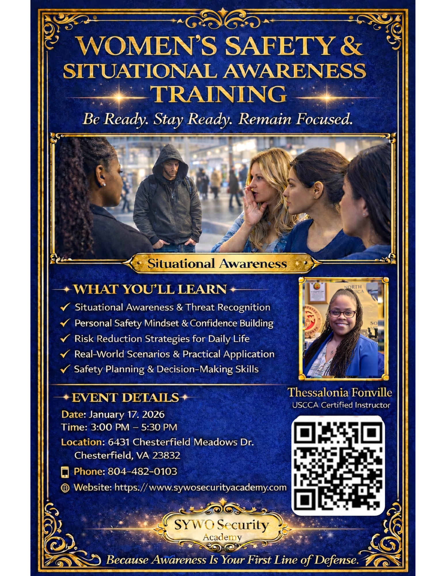Women's Safety & Situational Awareness Training