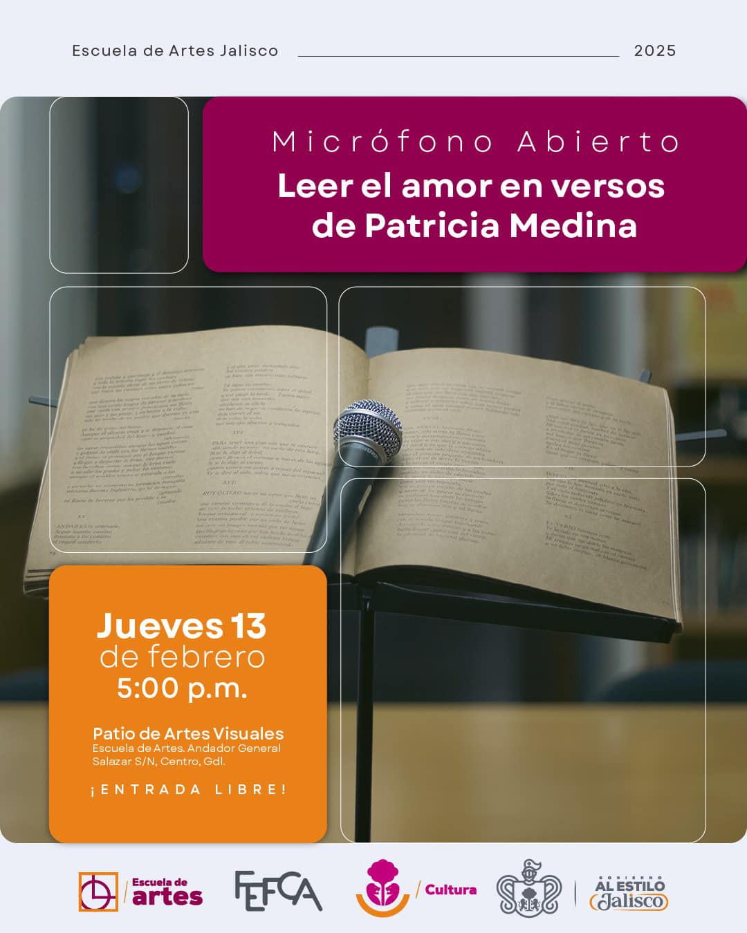 Escuela - Te invitamos este jueves 13 de febrero a leer y conmemorar el ...