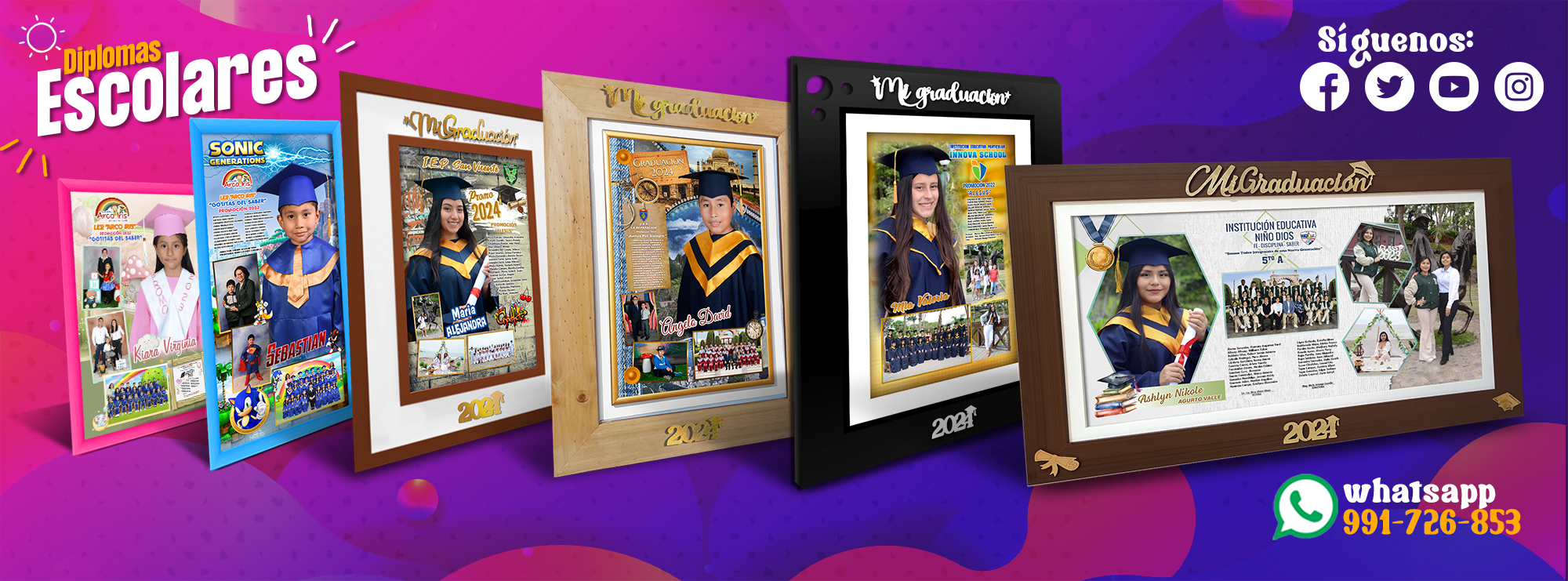 Anuarios Escolares Personalizados - Pergaminos para Graduación ...