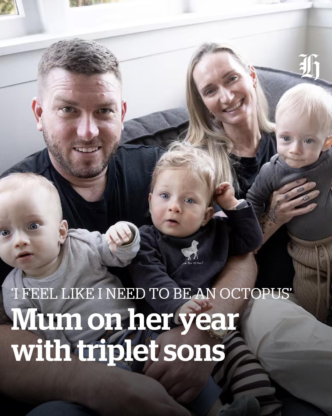nzherald.co.nz - One year, three times the fun for parents...