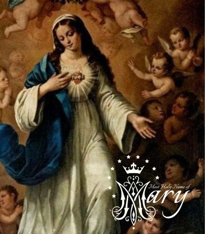 “And the Name of the Virgin was Mary“ September 12, we commemorate the ...