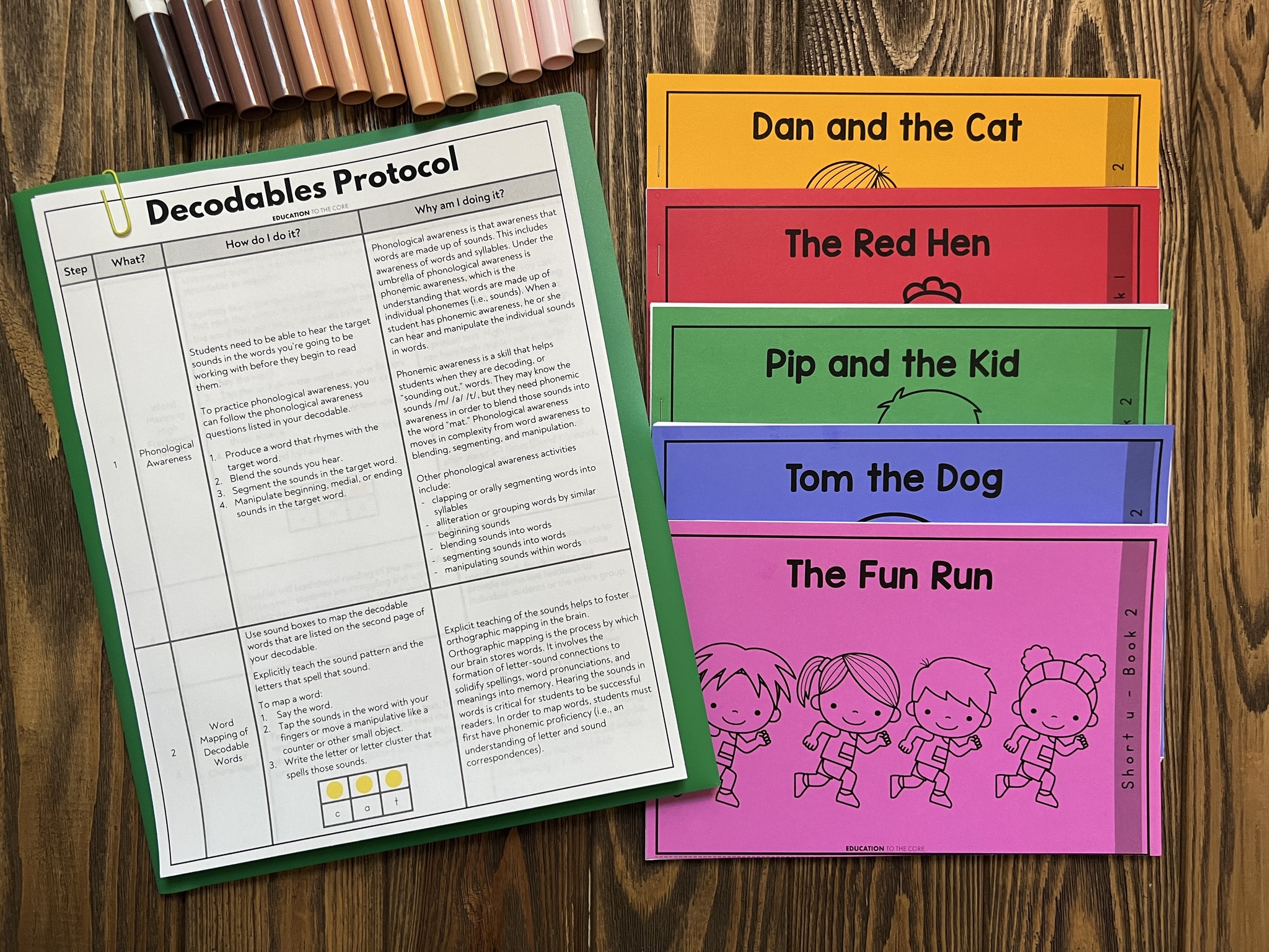 These short vowel CVC decodable... - Education to the Core