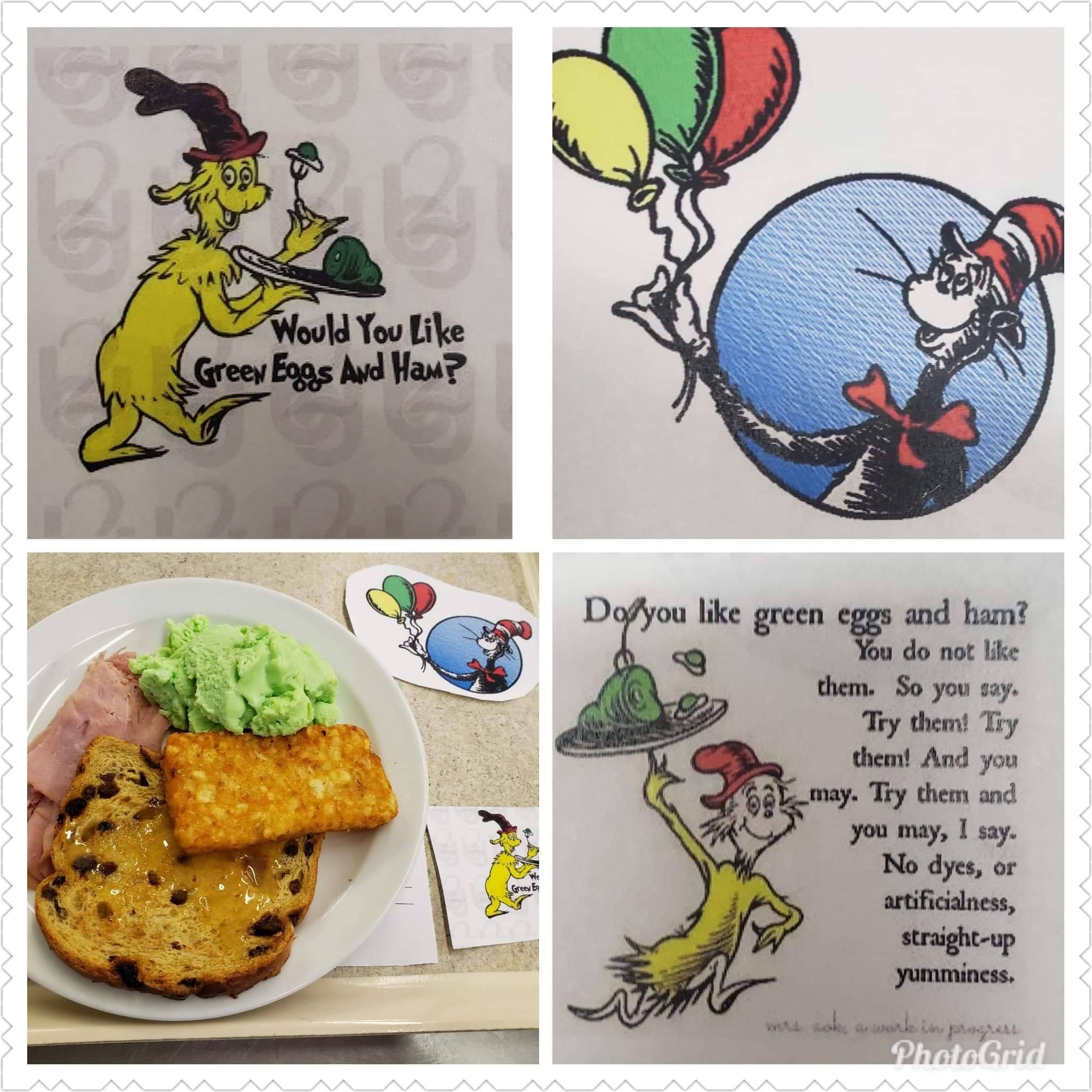 Cathedral - Today we celebrated the Birth of Dr. Suess. Dietary made ...