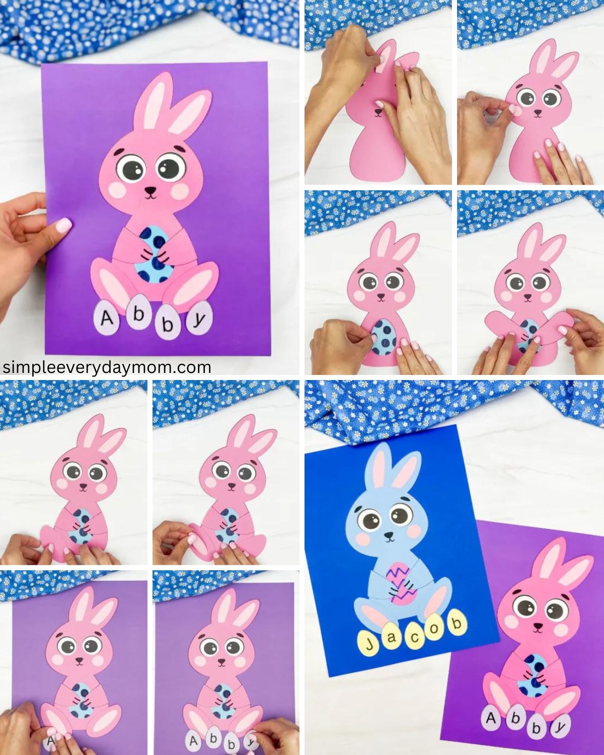 🐰Easter Bunny Name Craft ️ Get the... - Simple Everyday Mom
