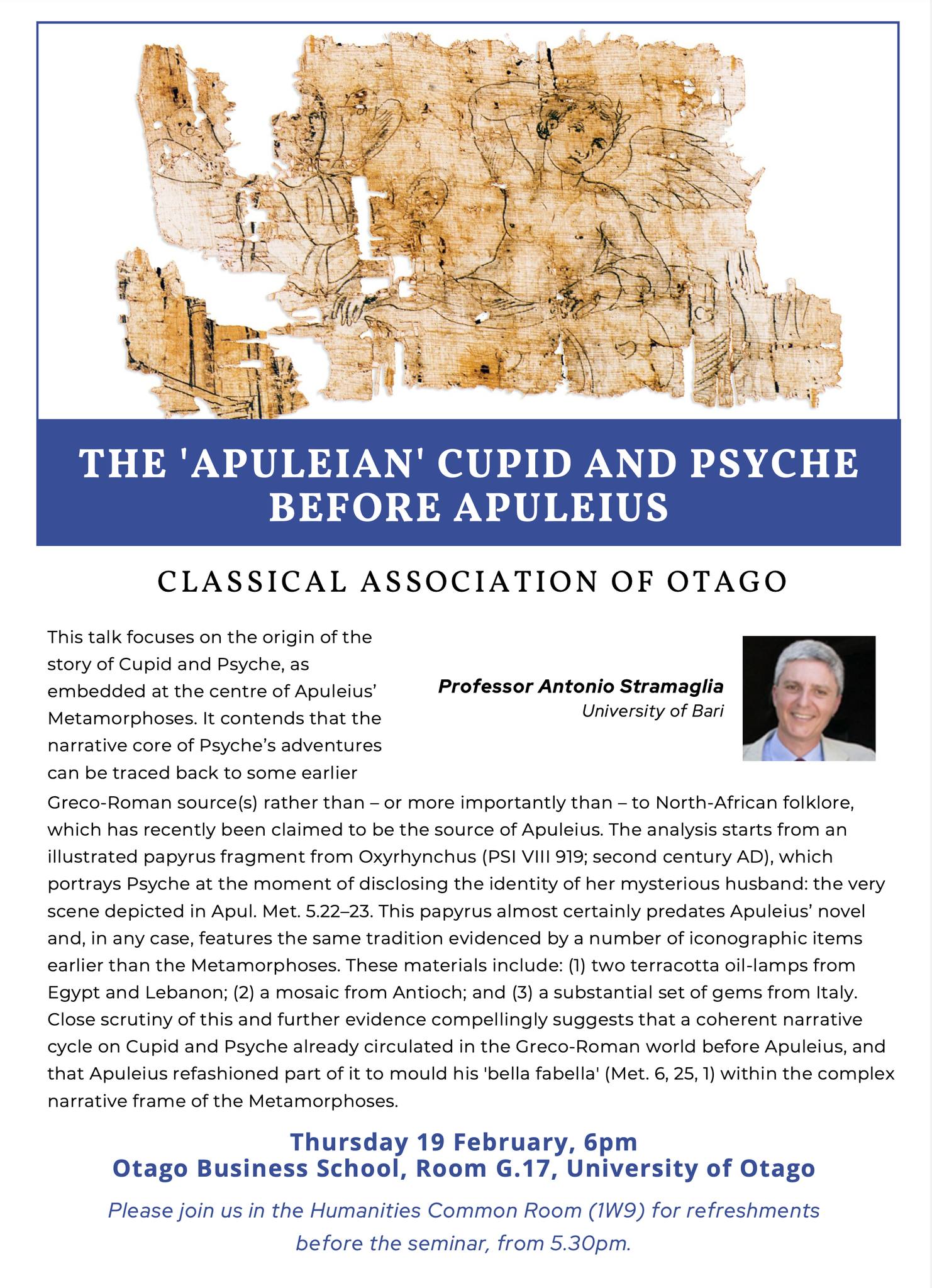 Classics at the... - Classics at the University of Otago