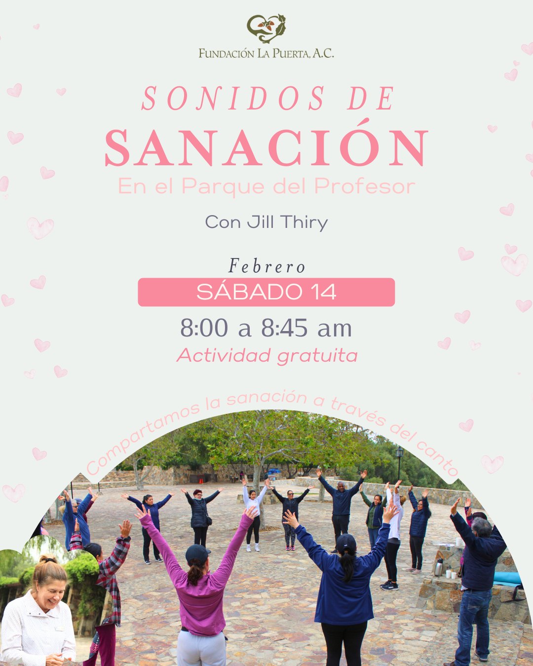 Fundación - ️ Sonidos de Sanación en el Parque del Profesor Sesión ...