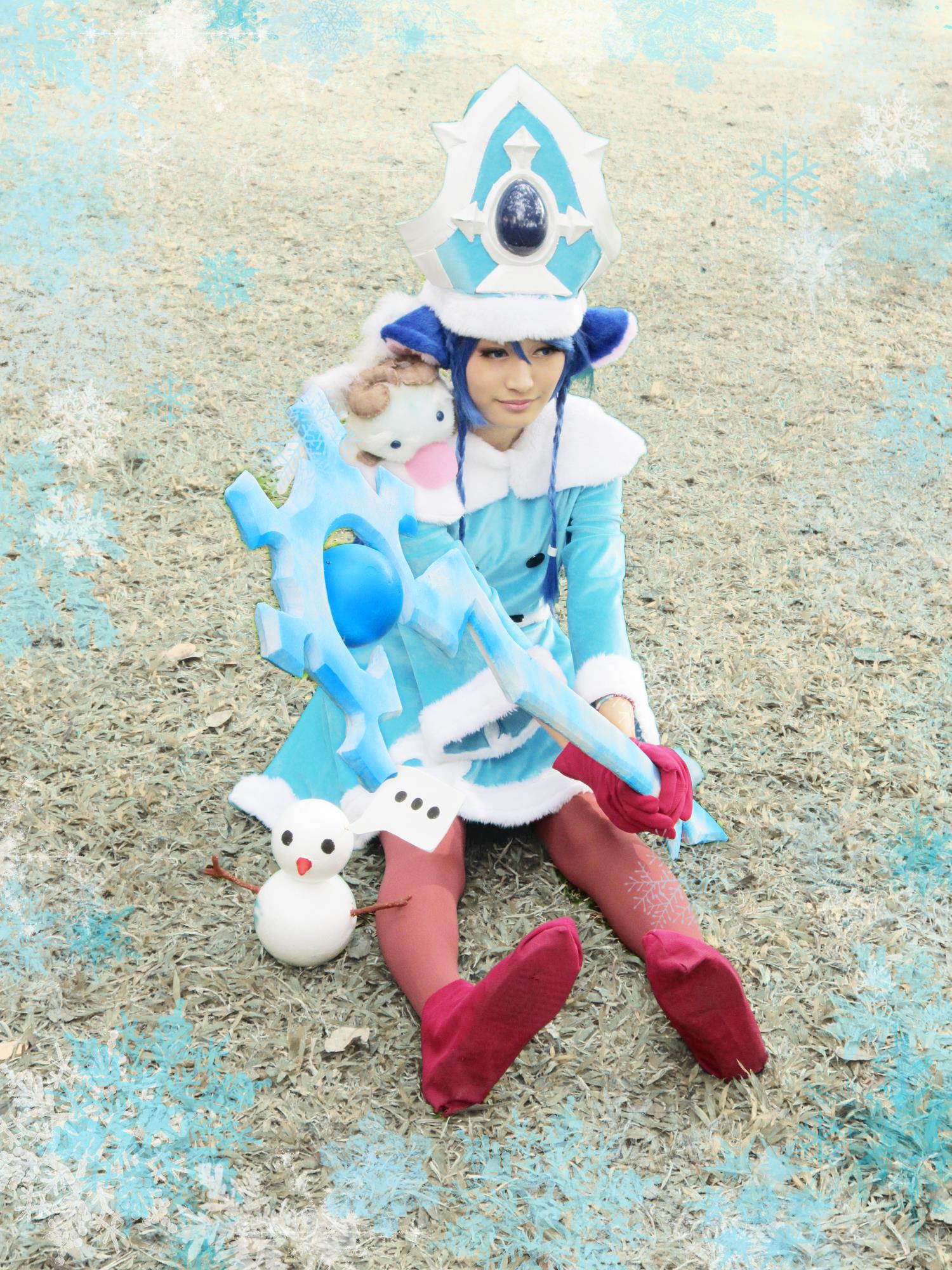 銀色世界。魔王柳暮 【英雄聯盟】露璐 Lulu 普羅雪精靈skin Again Facebook