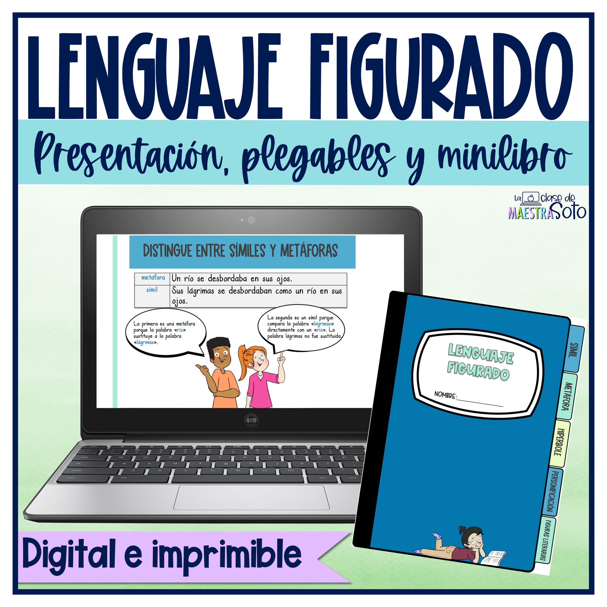 La - Presentación, pósteres, minilibro de ejercicios para la libreta y ...