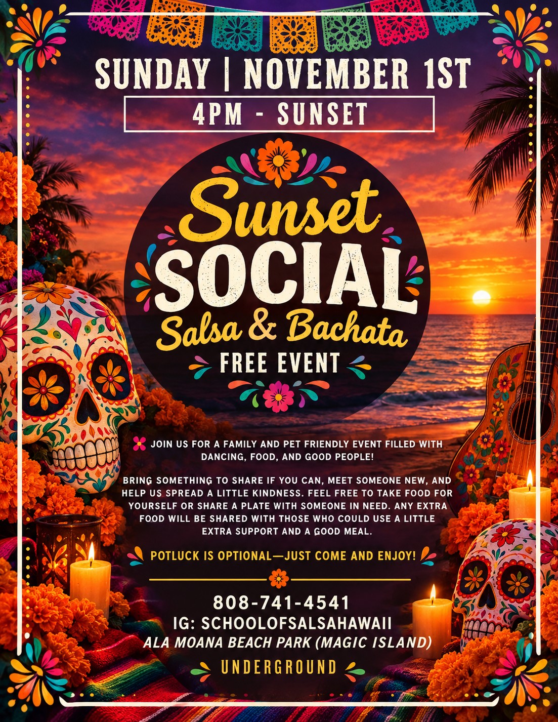 Sunset Social Salsa And Bachata Beach Event 9141