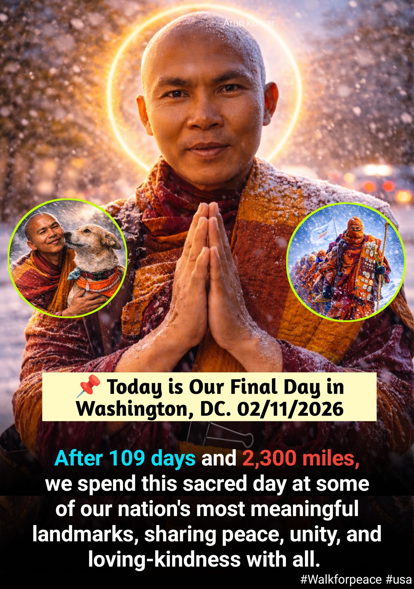 Arun The Final Steps In Washington Dc Carry The Deepest Meaning 🇺🇸