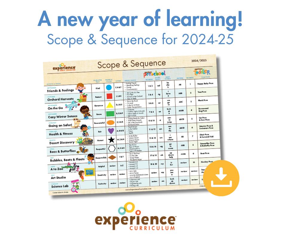 Experience - Preview the 2024-25 Scope & Sequence and download a copy ...