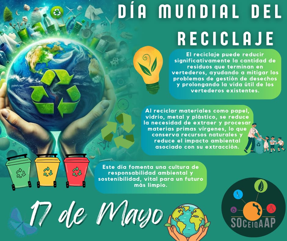 Soceiqaap - ♻️🌍¡Día Mundial del Reciclaje! 🌍♻️ El día de...