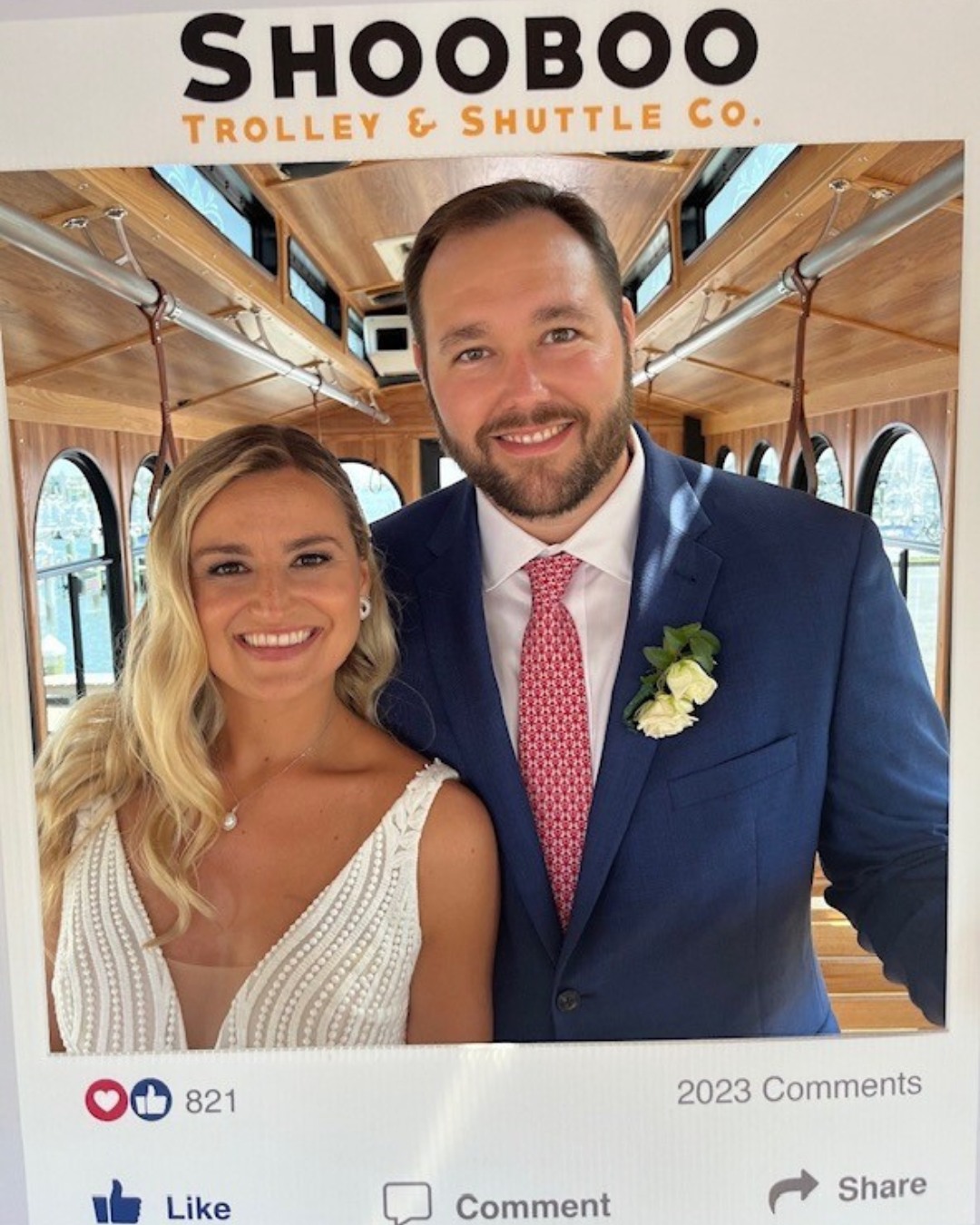 Congratulations To The Shooboo Trolley And Shuttle Co