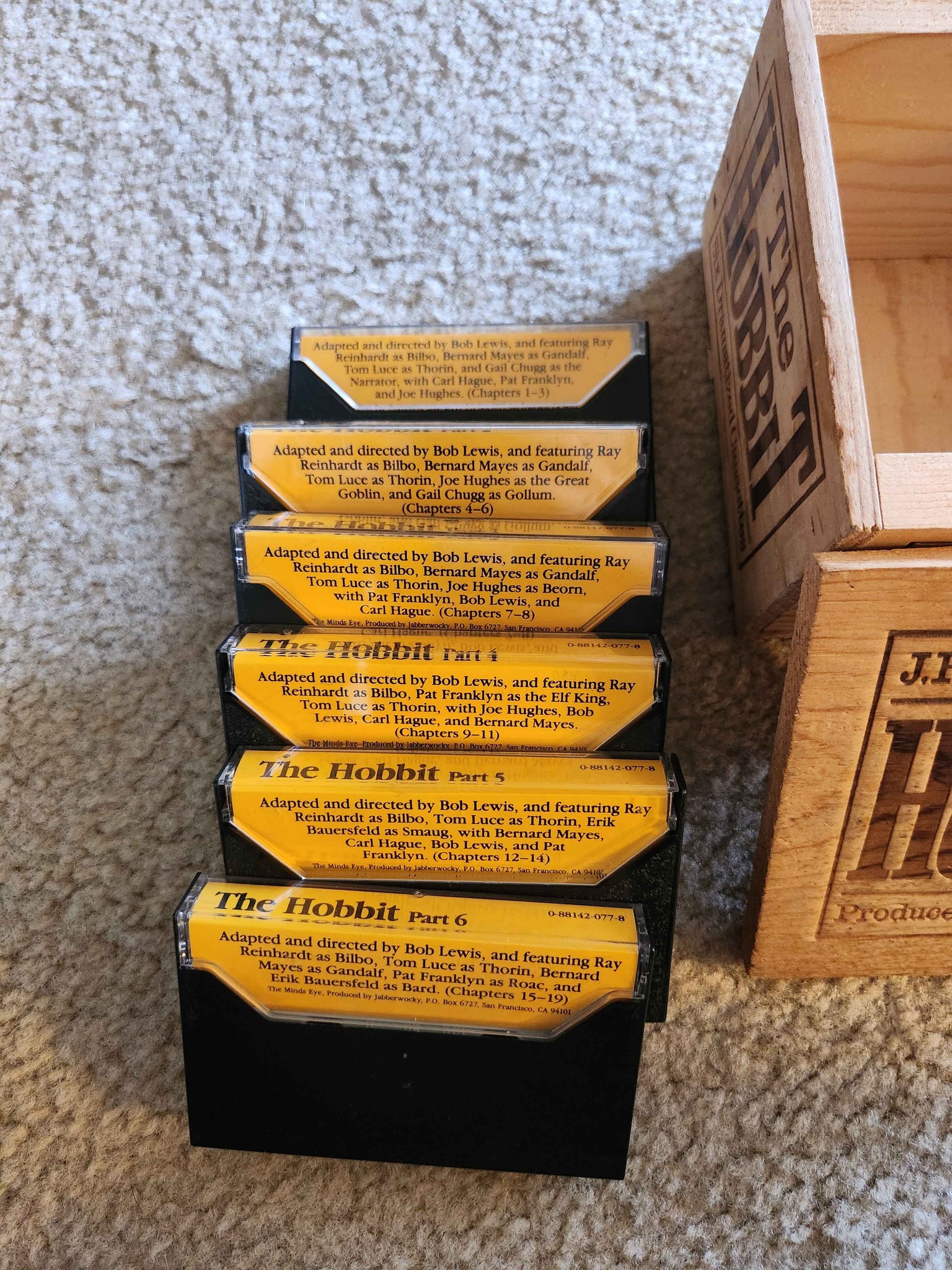 The Hobbit - J.R.R. Tolkien; Audiobook on Cassette Boxset - Card Games ...