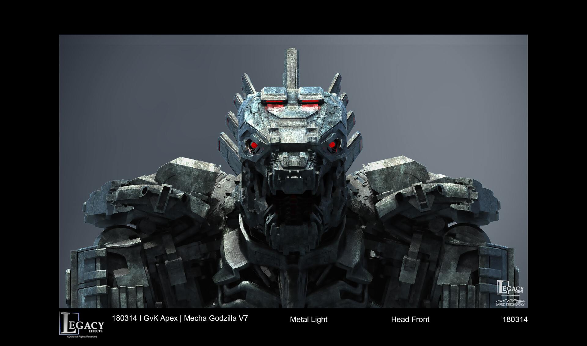 Art From Film Some Development Of Mechagodzilla Concepts