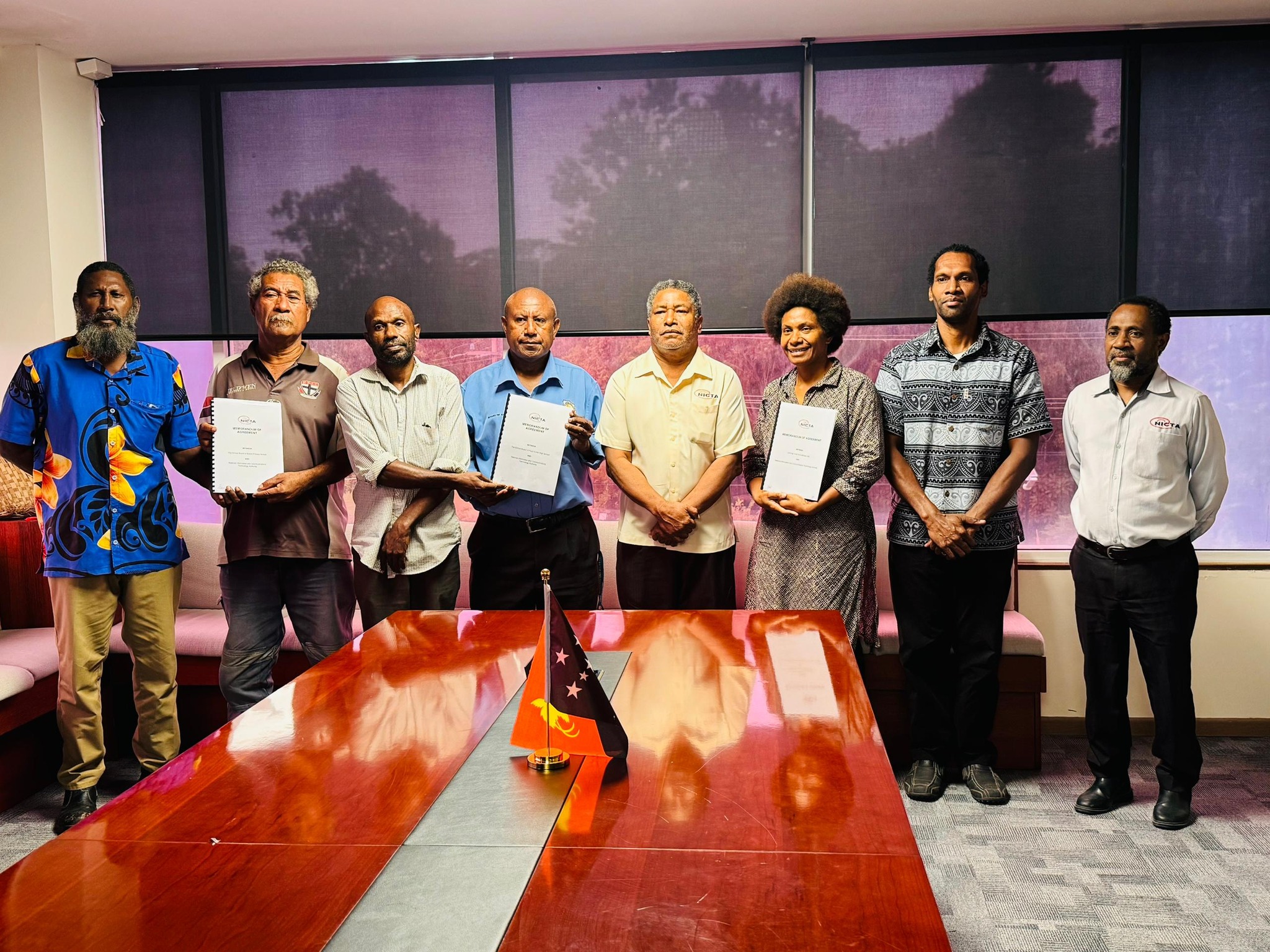 National Three Institutions Sign Moa With Nicta Thursday 27 February
