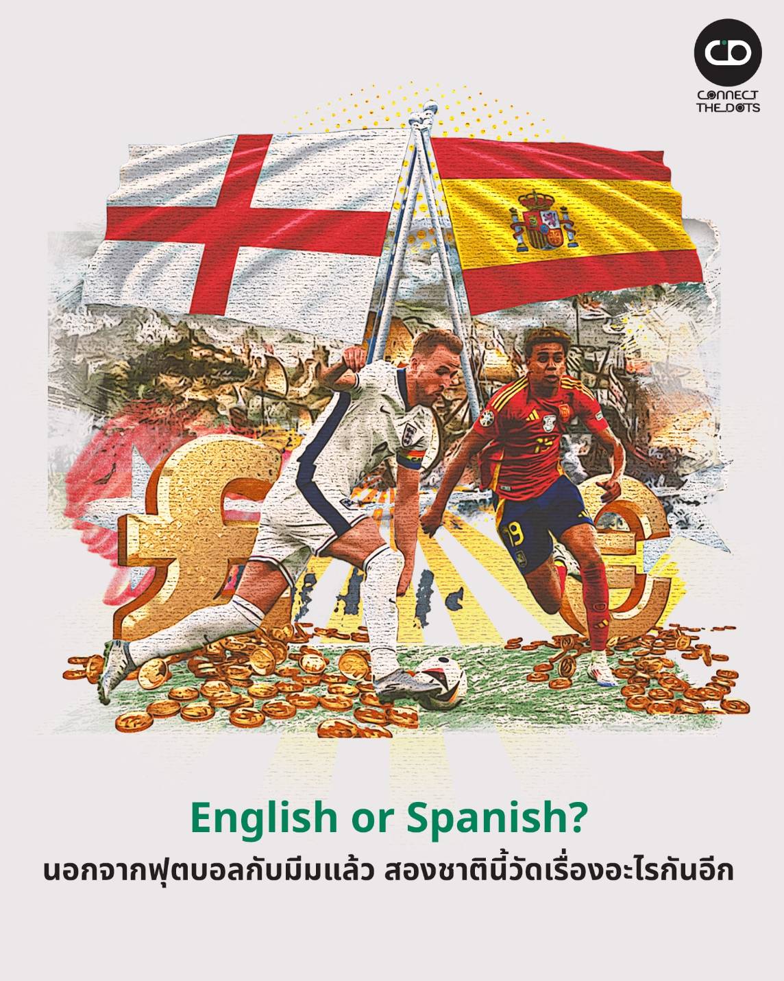 English or Spanish ?... - Connect the Dots | Facebook