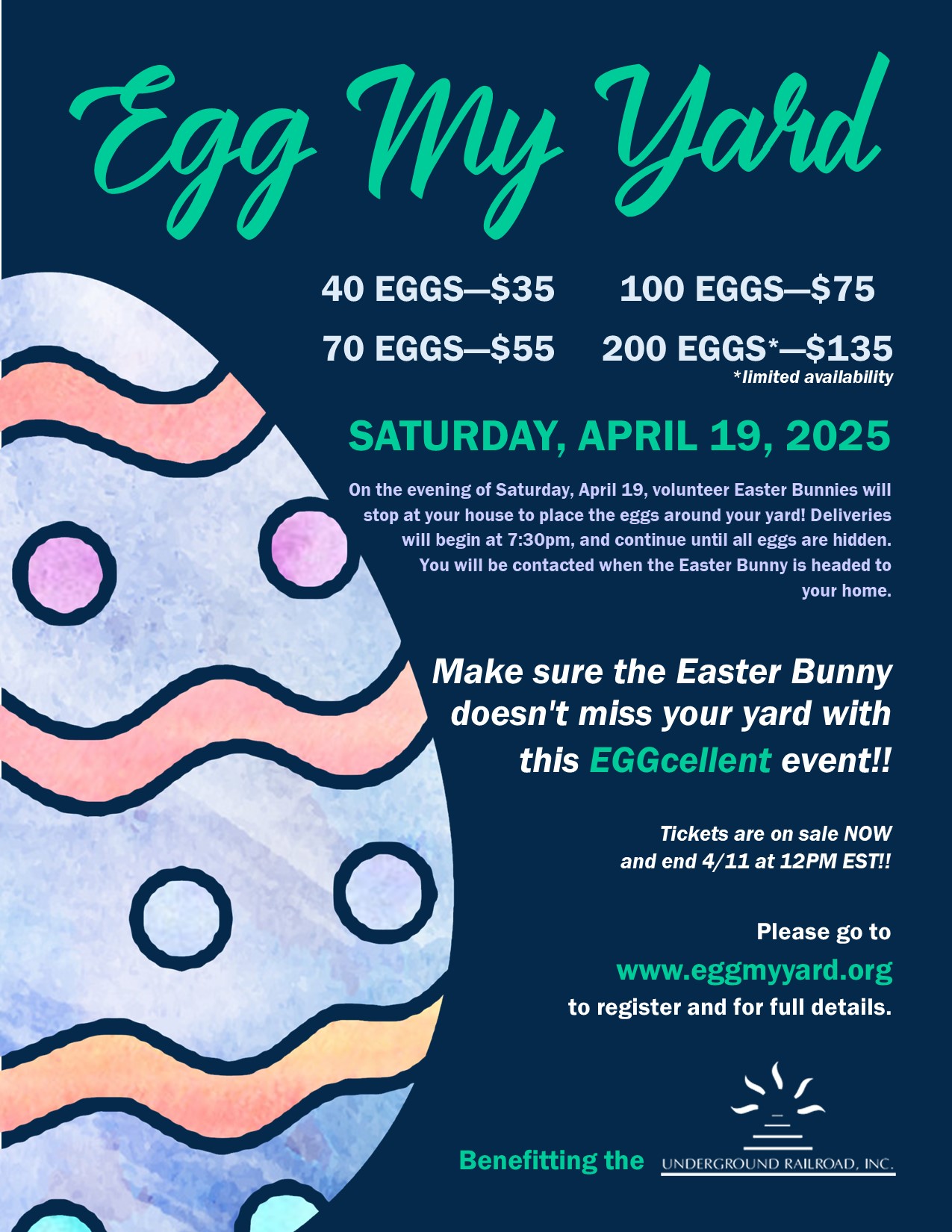 EggMyYard! 2025 is... - Egg My Yard Annual Fundraiser | Facebook