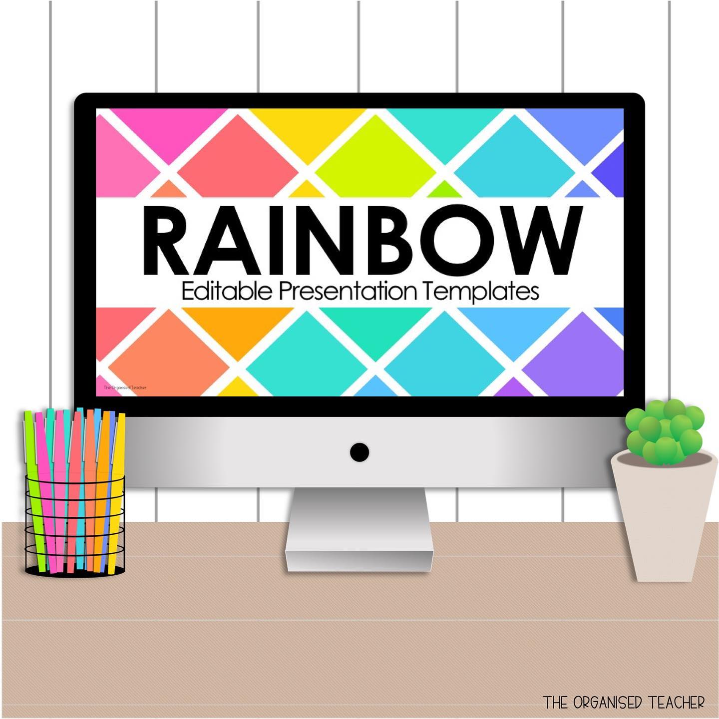 🌈 EDITABLE SLIDES 🌈 ⠀... - The Organised Teacher Collective