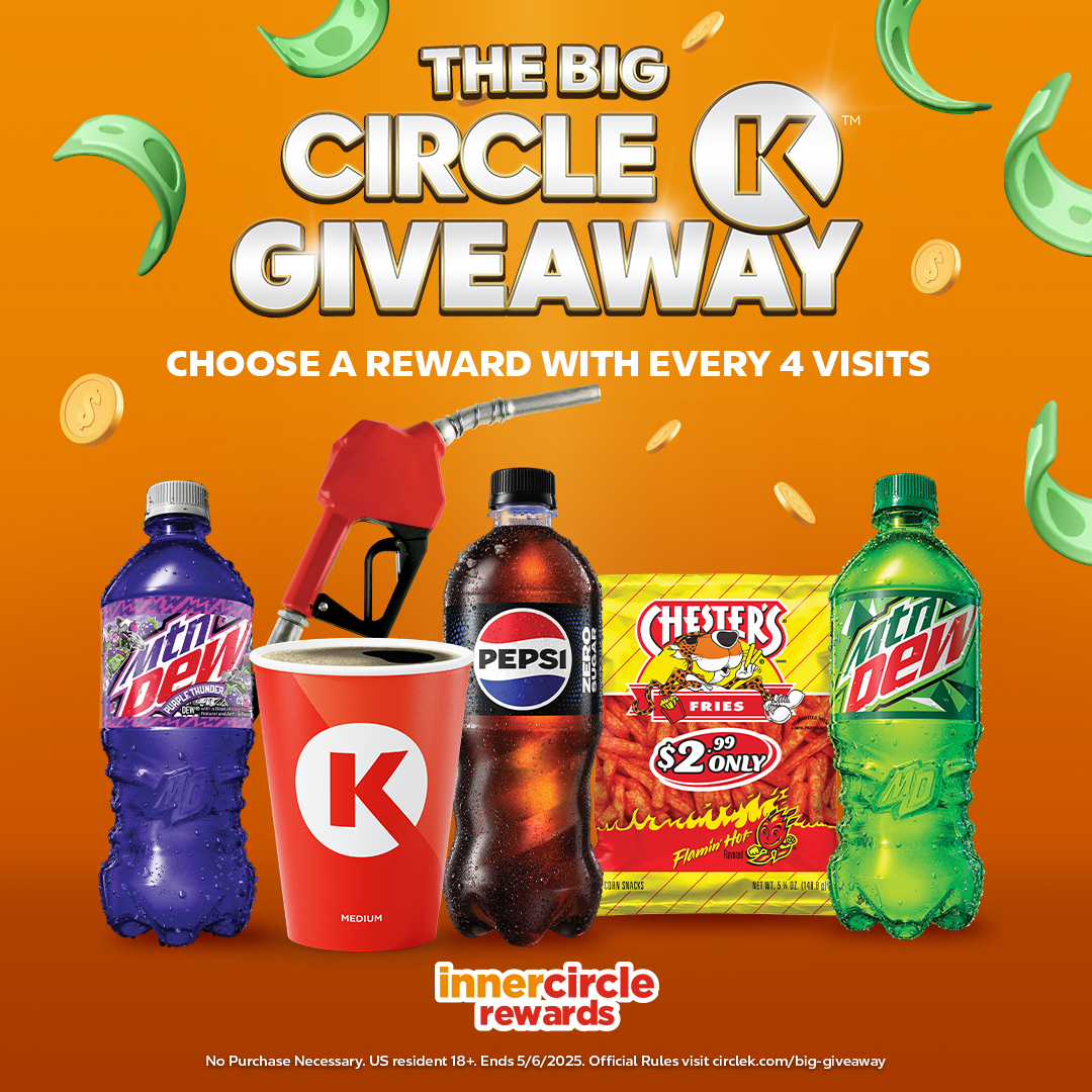 Circle K - 💰 The Big Circle K Giveaway is HERE! Every 4...