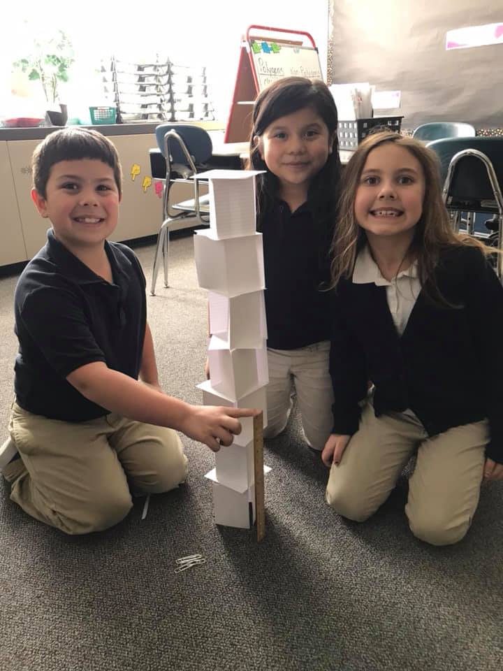 Task: Build the tallest tower you... - Mrs. Bridgeman's Class