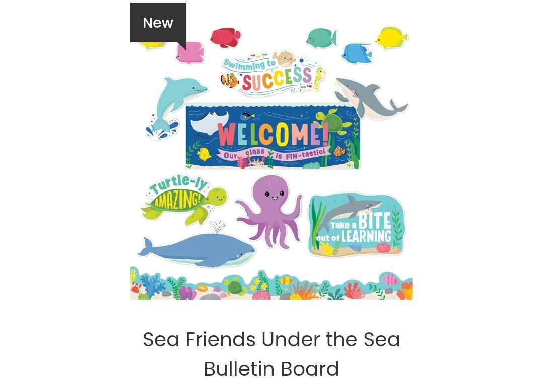 NEW Sea Friends classroom... - Belize Classroom Resources | Facebook