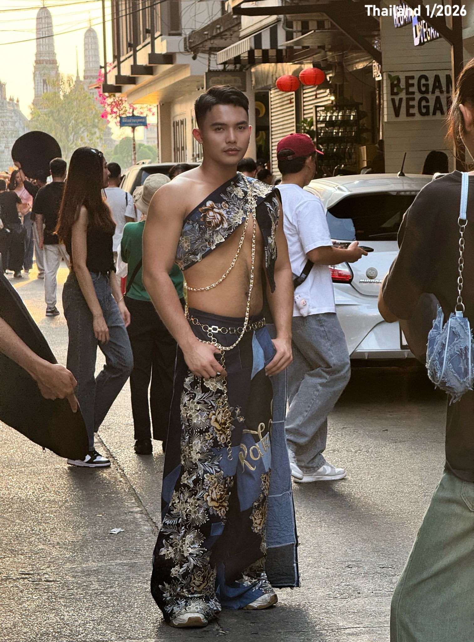 Thai Contestants Of Miss Thailand 2022 In The Thai Traditional