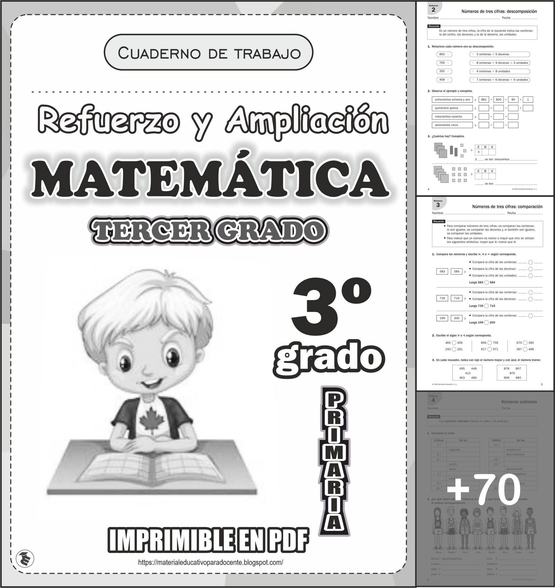 MatemÁtica Cuaderno De Material Educativo Para Docente Facebook 4524