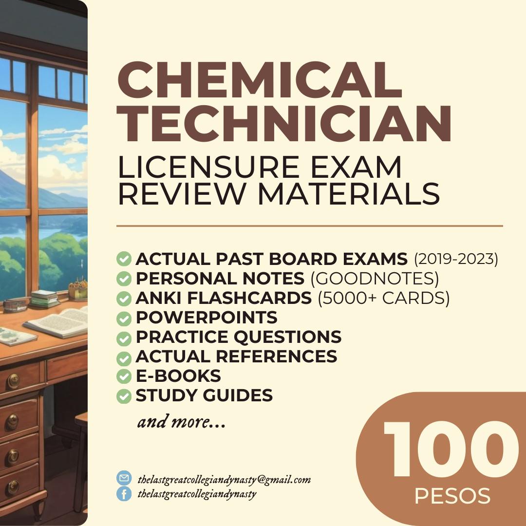 Chemical Engineer and Chemical Technician Reviewer for Boards | Hello ...