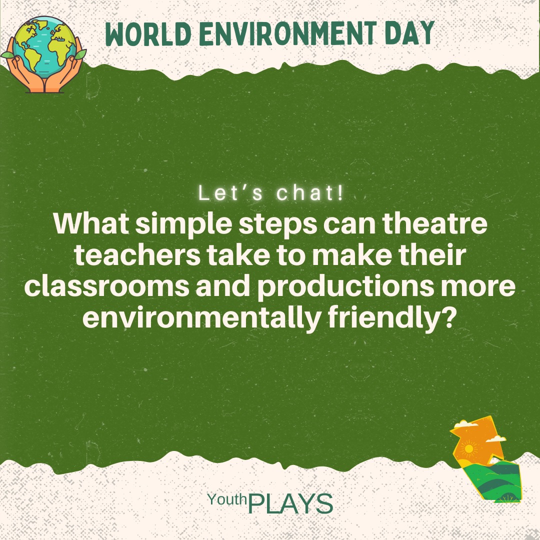 YouthPLAYS - Happy World Environment Day! In the comments,... | Facebook