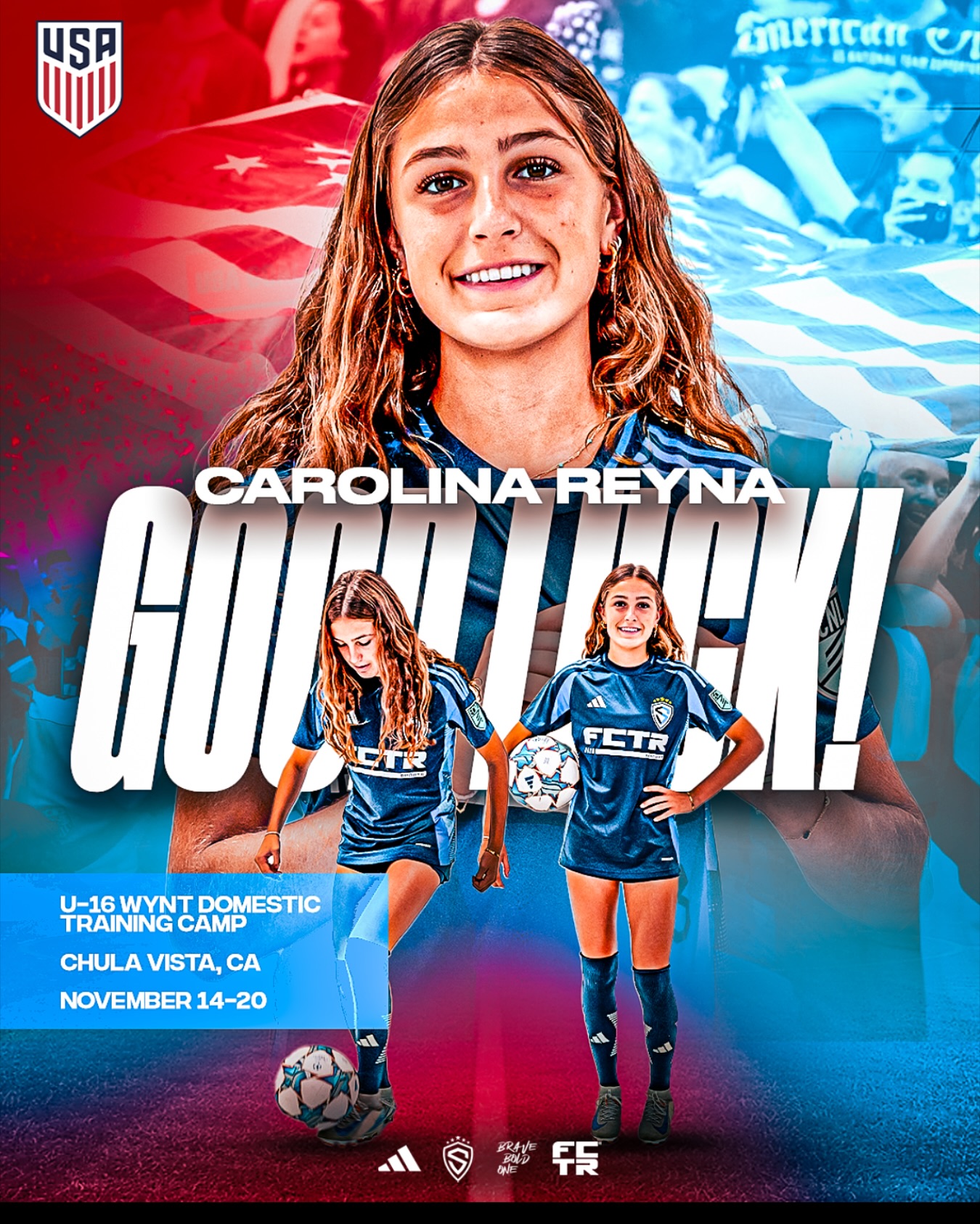 Sting Austin 🇺🇸 🤞 Good Luck To Carolina Reyna 2009 6044