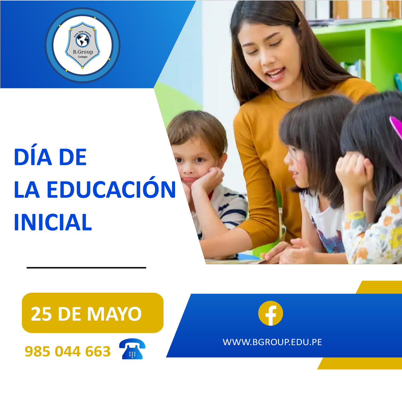 El Día de la Educación... - IEP B.Group - Página Oficial