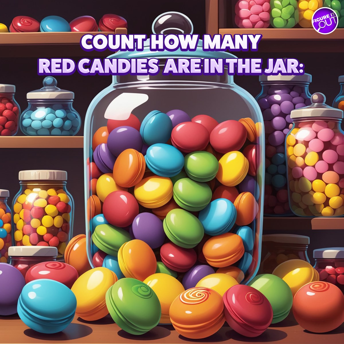 Backgammon - 🍬🔍 Can you count how many red candies are hidden in the ...