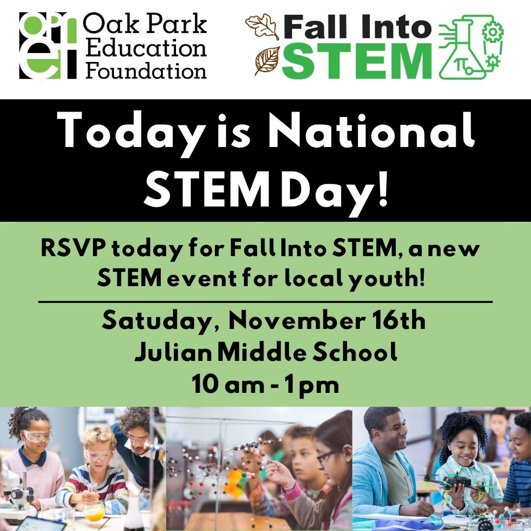 Oak - Did you know that today is National STEM Day? National STEM Day ...