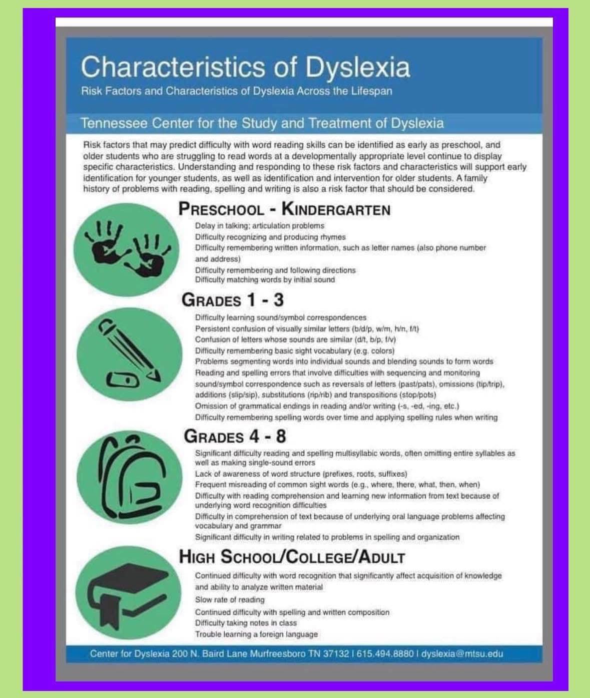 Dyslexia - 🍀🌴🧤Go here for more in-depth information: https://dyslexia ...