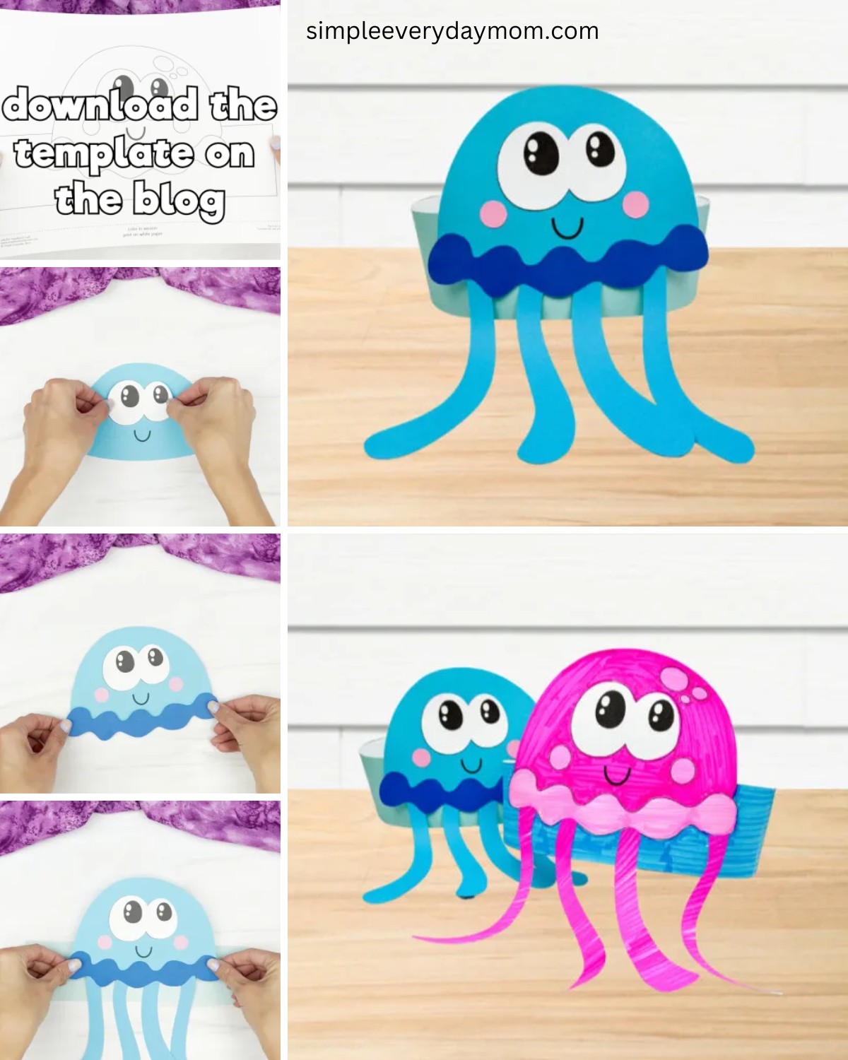 Jellyfish Headband Craft ️ Get... - Simple Everyday Mom