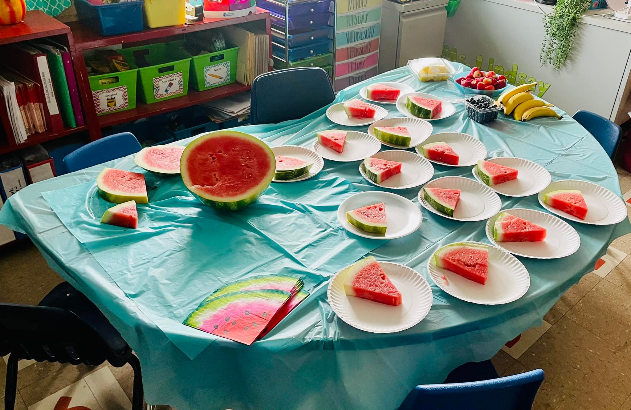 🍍 🍉 Fruit Party! 🍓🍌 Our class... - Ms. Lindsay’s Kindergarten | Facebook