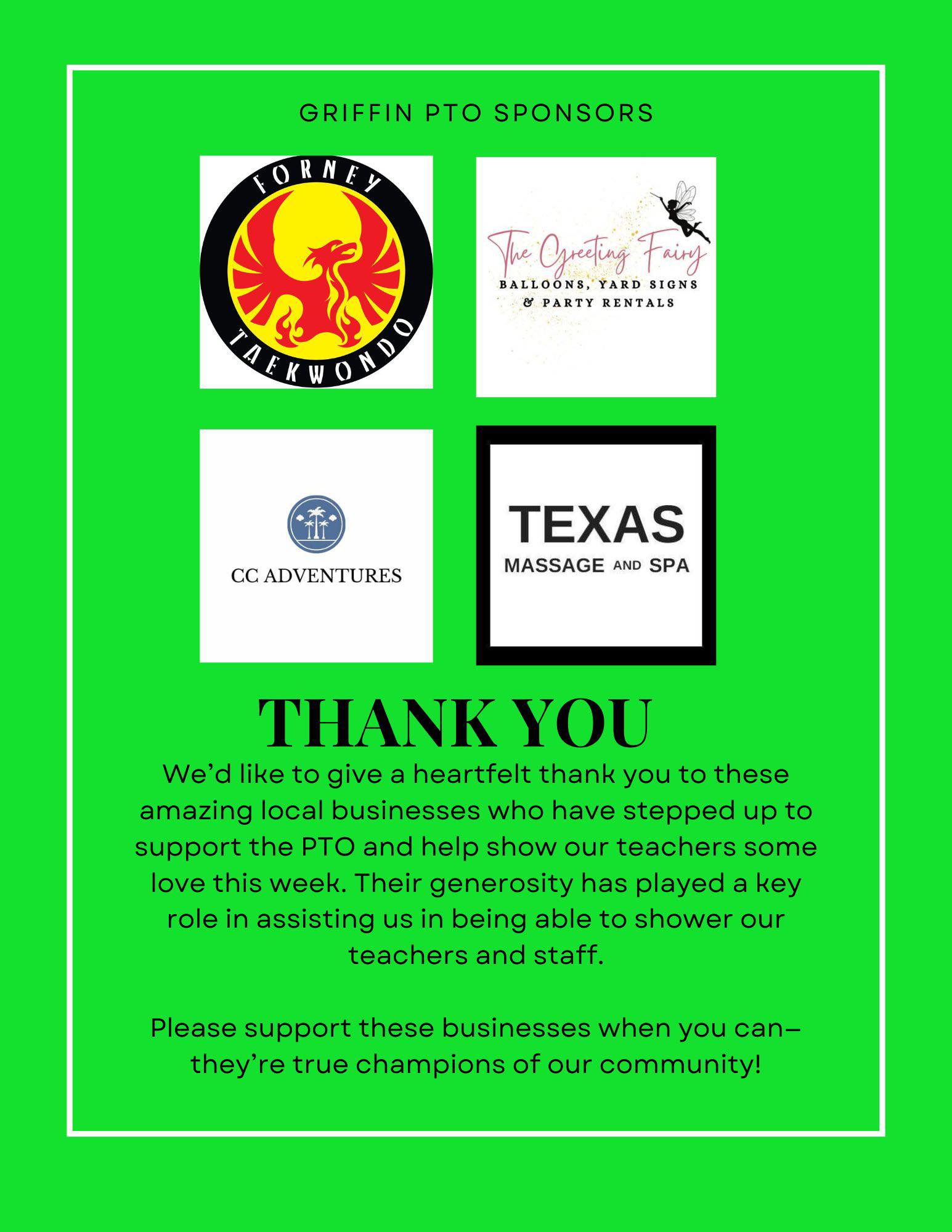 Weve Been Pto Griffin Elementary In Devonshire Facebook